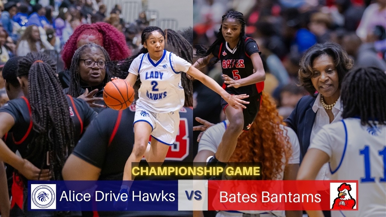 Alice Drive Hawks vs Bates Bantams: Girls Championship Game - YouTube