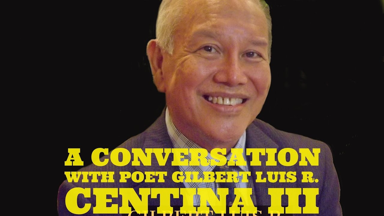 A conversation with author and poet Gilbert Luis R Centina III - YouTube