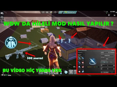 WOW`DA HİLELİ HARİTA NASIL YAPILIR ? DETAYLI ANLATIMI (BU VİDEO TÜRKİYEDE YOK )