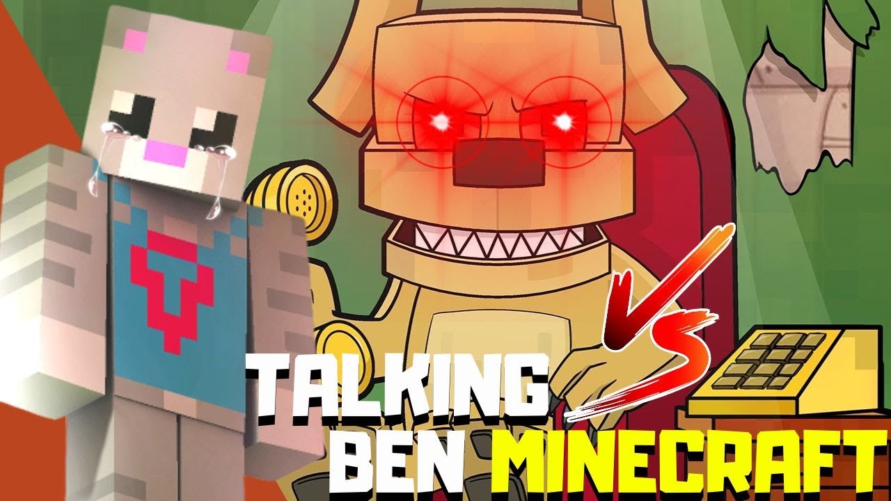 TALKING BEN .EXE VS MINECRAFT | TERROR EN MINECRAFT LA APLICACION ...