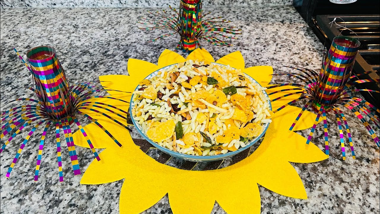 सोप्या पध्दती चा कुरकुरीत मुरमुऱ्याचा चिवडा/civada//Vidya Shinde# ...