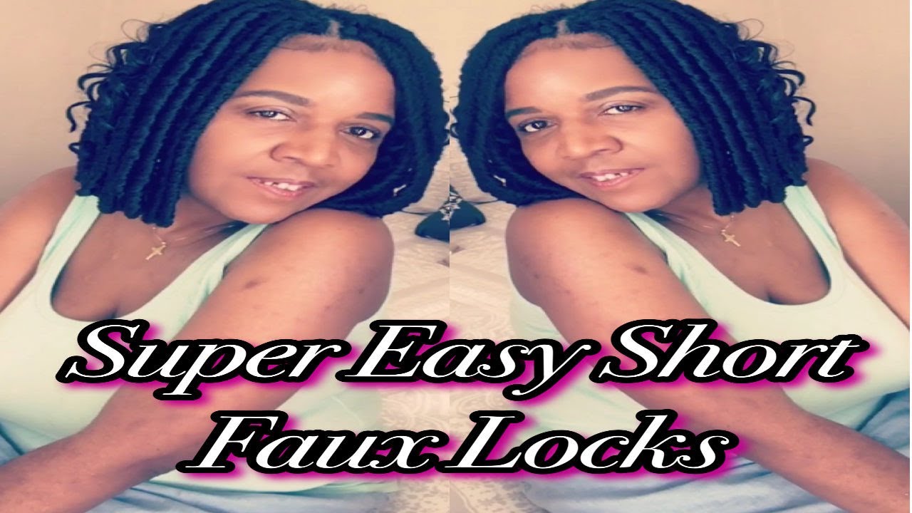 How to: Short Faux Locks 1 Hour! - YouTube
