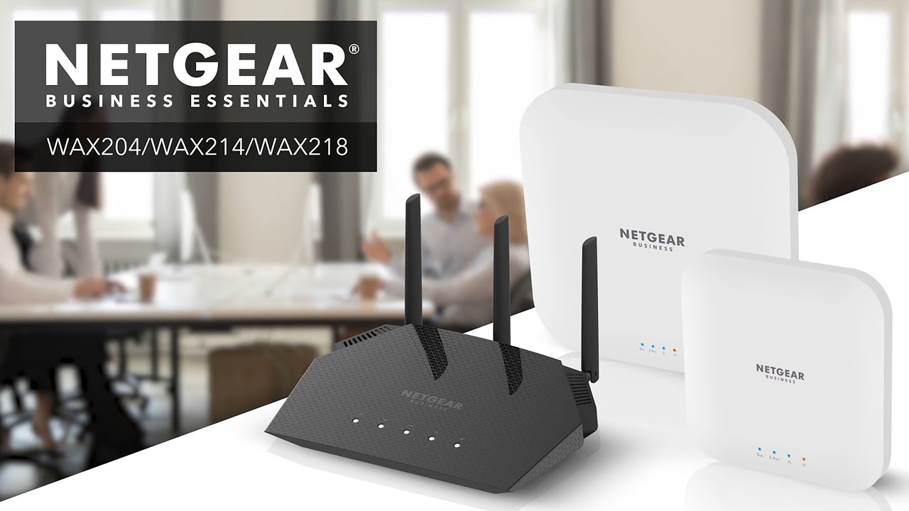 Introducing Business Essentials WiFi 6 Access Points by NETGEAR - YouTube