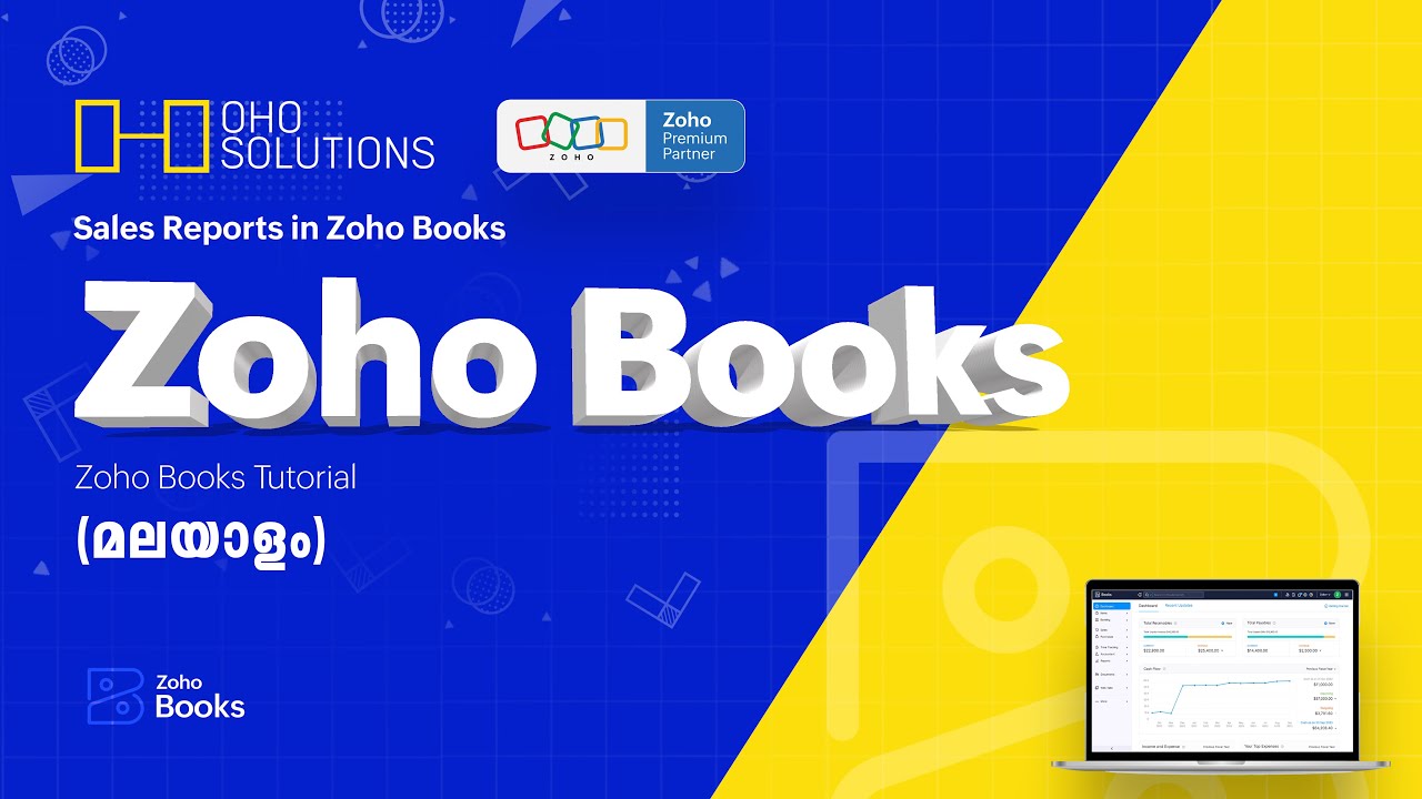 Sales Reports in Zoho Books | Zoho Books Tutorial | Zoho Malayalam ...
