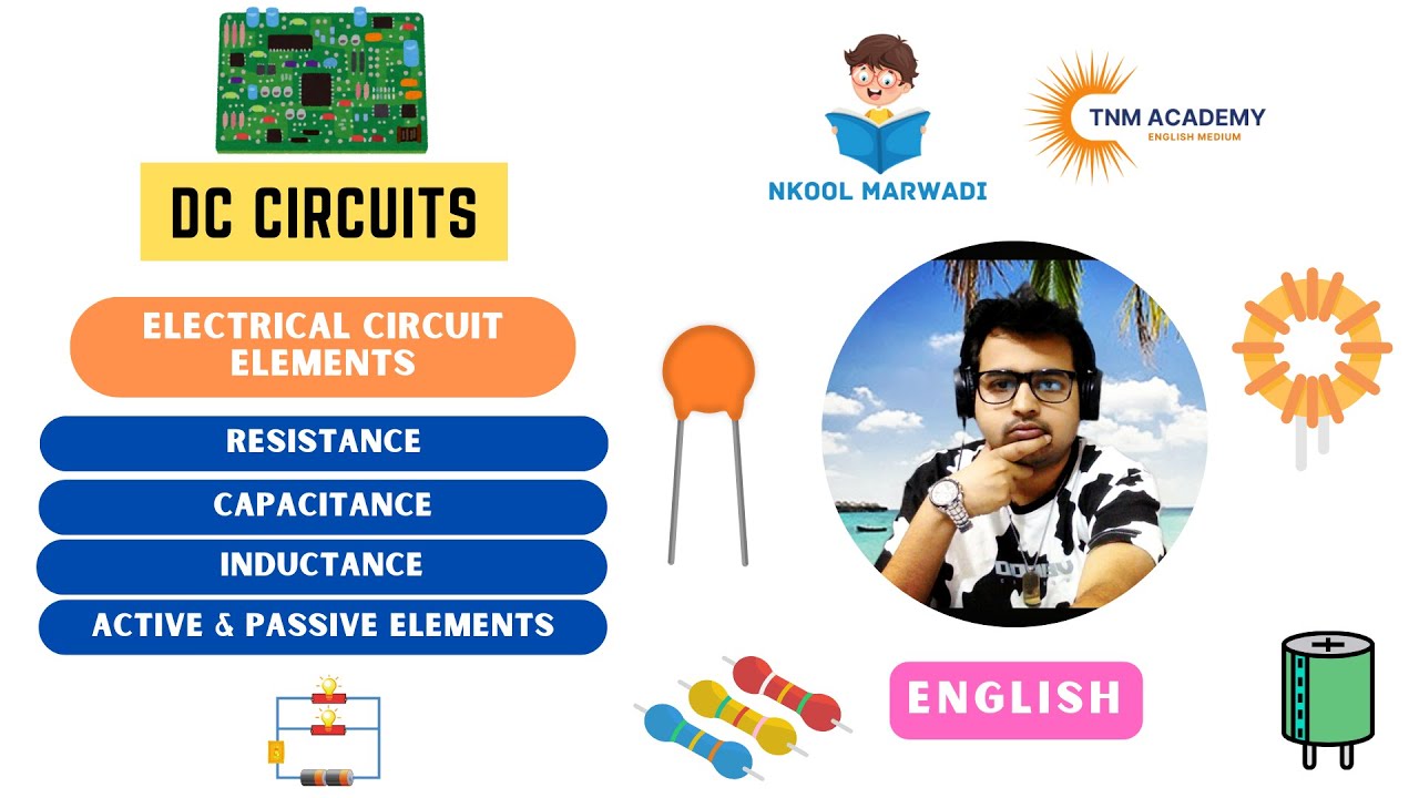 [DC Circuits] Electrical Circuit Elements -Resistors, Capacitors, Inductors, Active&Passive ...