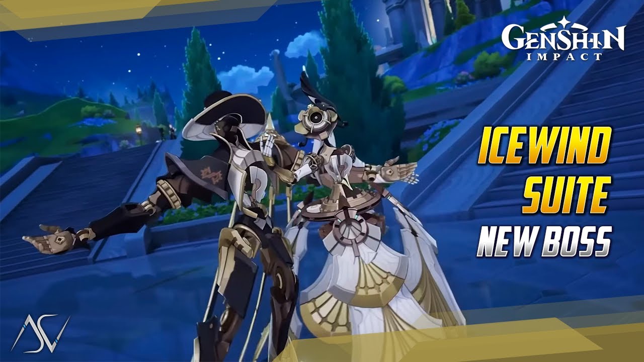 Icewind Suite Location - New Boss | Genshin Impact - YouTube