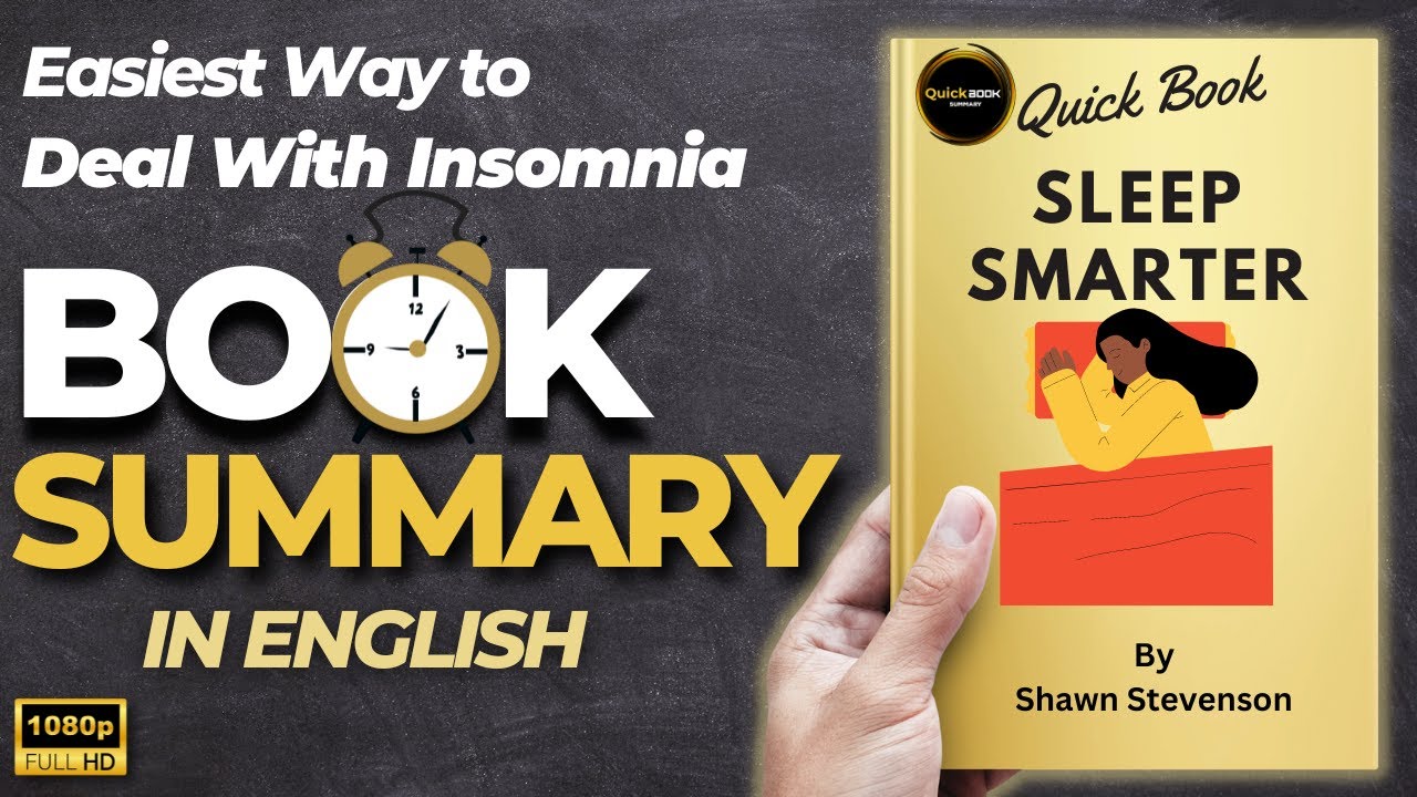 Sleep Smarter Book Summary | By Shawn Stevenson - YouTube