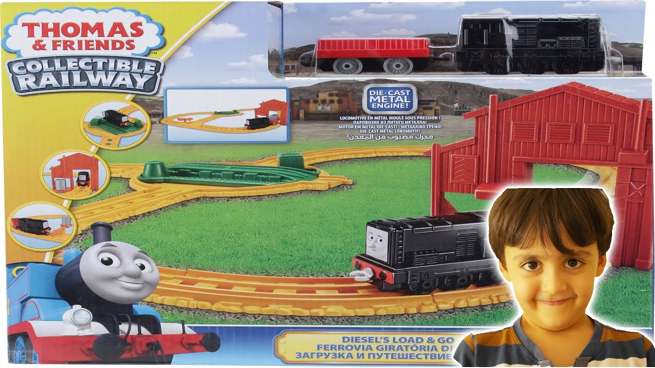 Tren Thomas Oyuncak Seti Dizel'in Yükle ve Git Oyun Seti - Bir Küçük ...