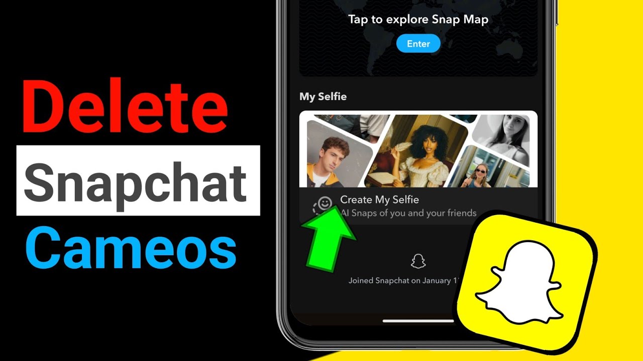Snapchat Cameos Selfie Delete || How to clear Snapchat Cameos giph ...