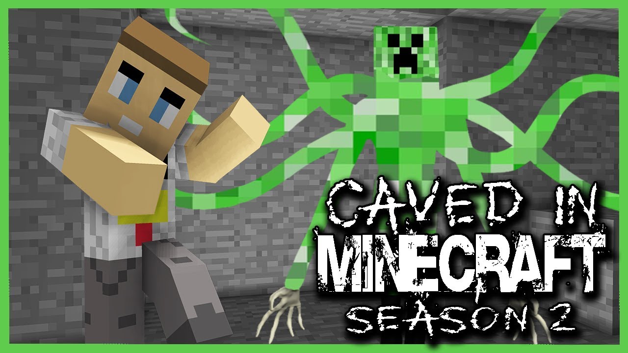 Slender creeper?? | Caved in Minecraft Modpack S2 - YouTube