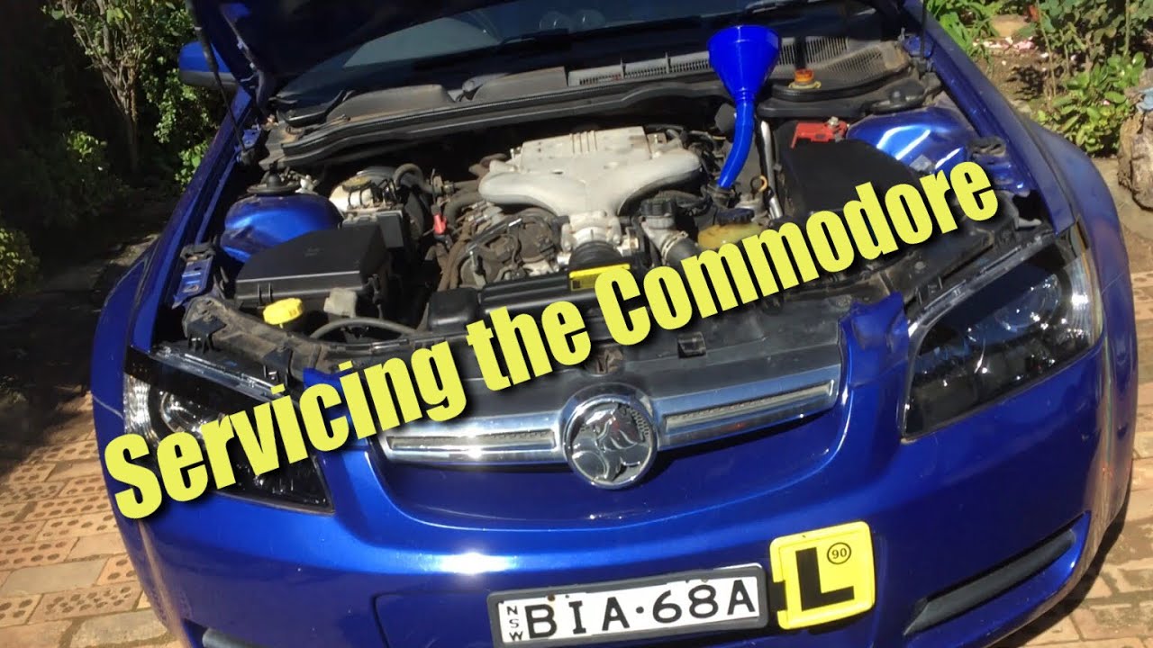 Servicing the VE Commodore - YouTube