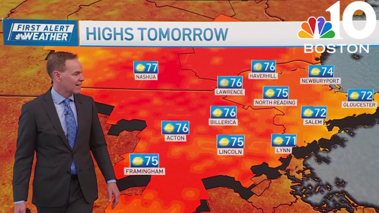 Boston's forecast | After Thursday's storms, beautiful weather coming ...