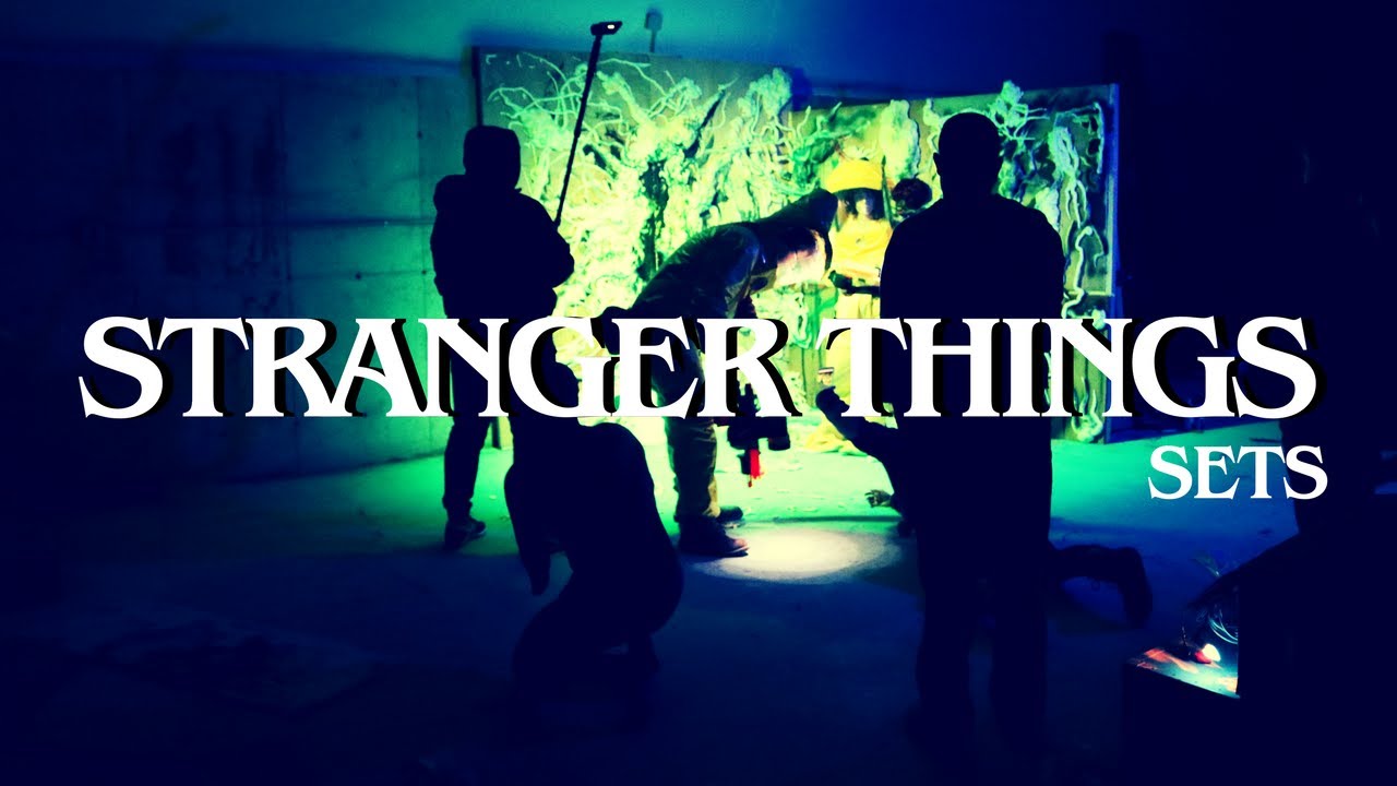 Stranger Things Remake - Building the Sets - YouTube