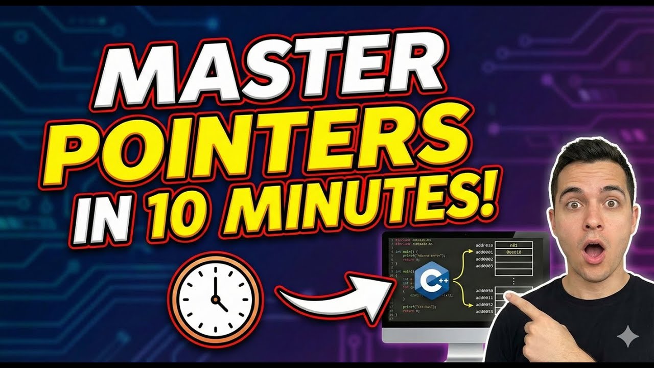 Master Pointers in C in 10 Minutes Easy Explanation with Programs ...