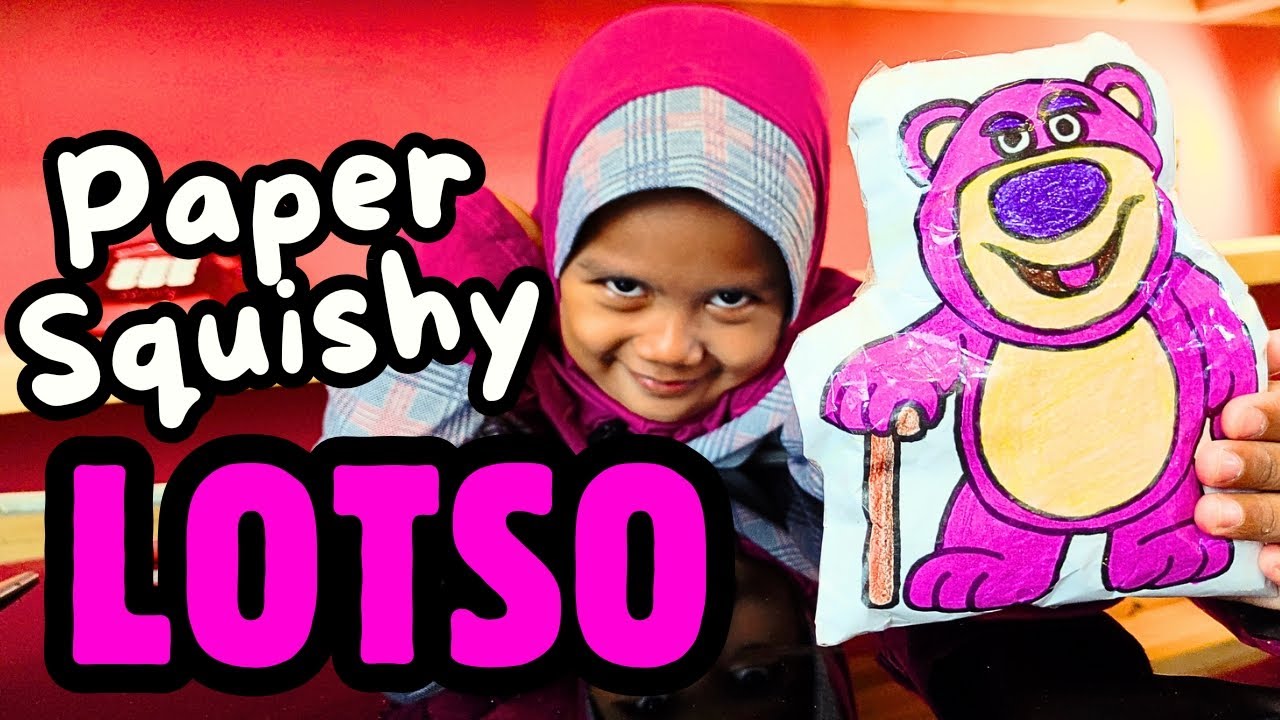 Cara Menggambar dan Membuat Paper squishy LOTSO | How to make LOTSO ...