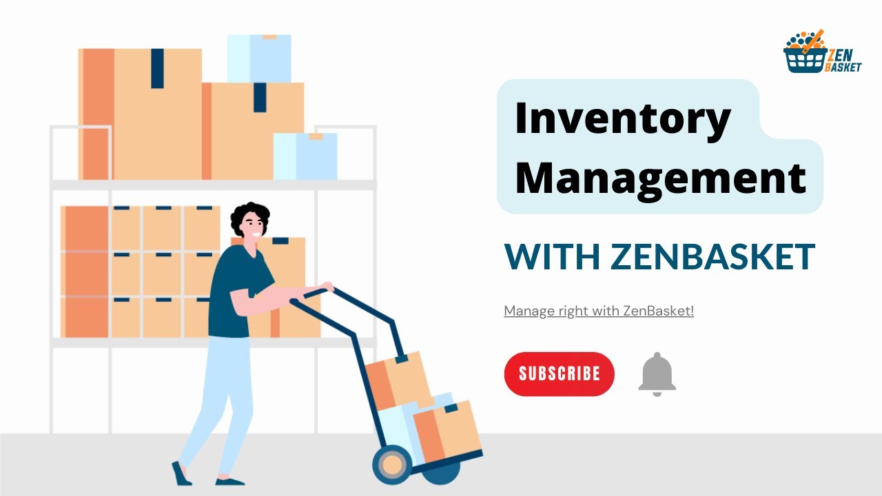 Manage, Invoice & Order & Reorder Goods In ZenBasket - YouTube