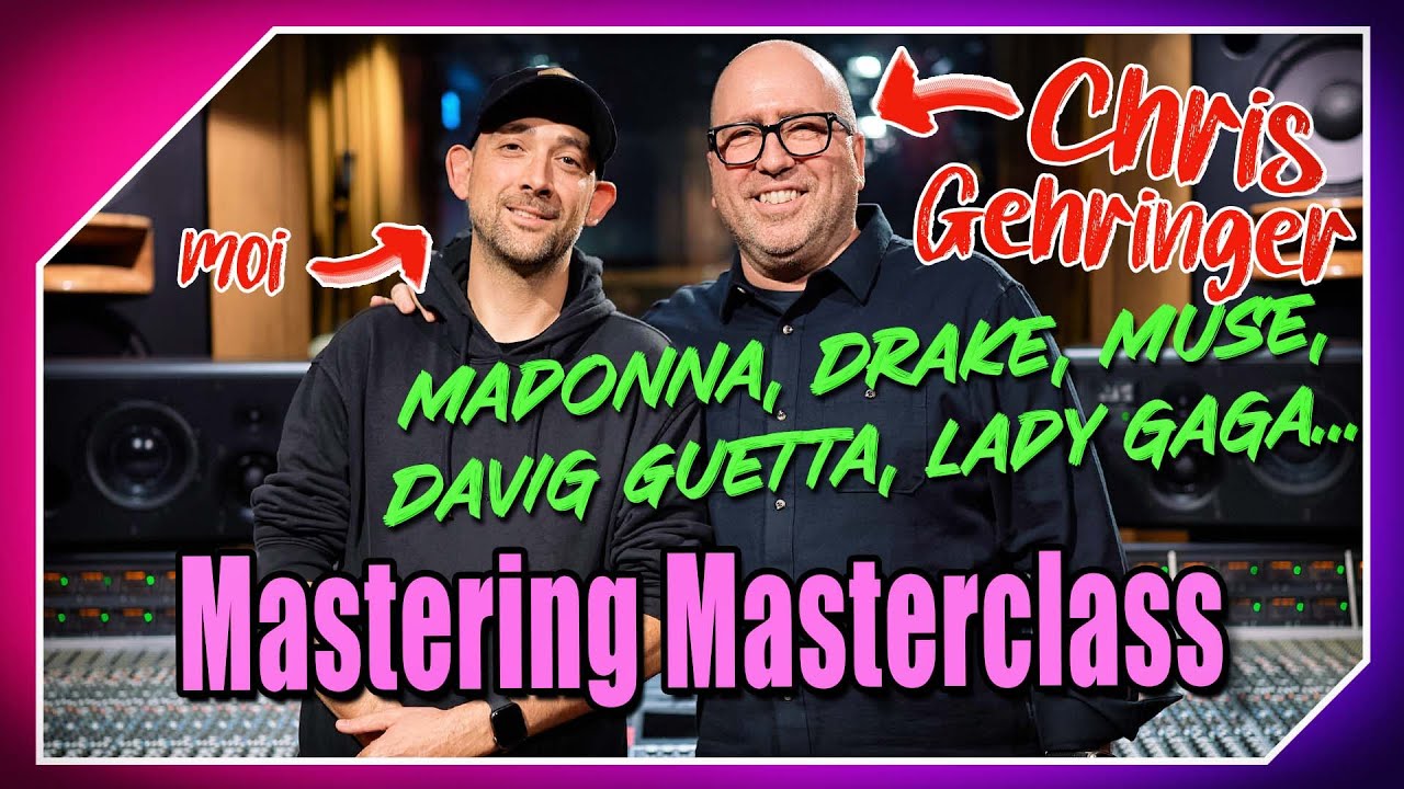 Mon retour sur la MASTERING MASTERCLASS Avec Chris G. - YouTube