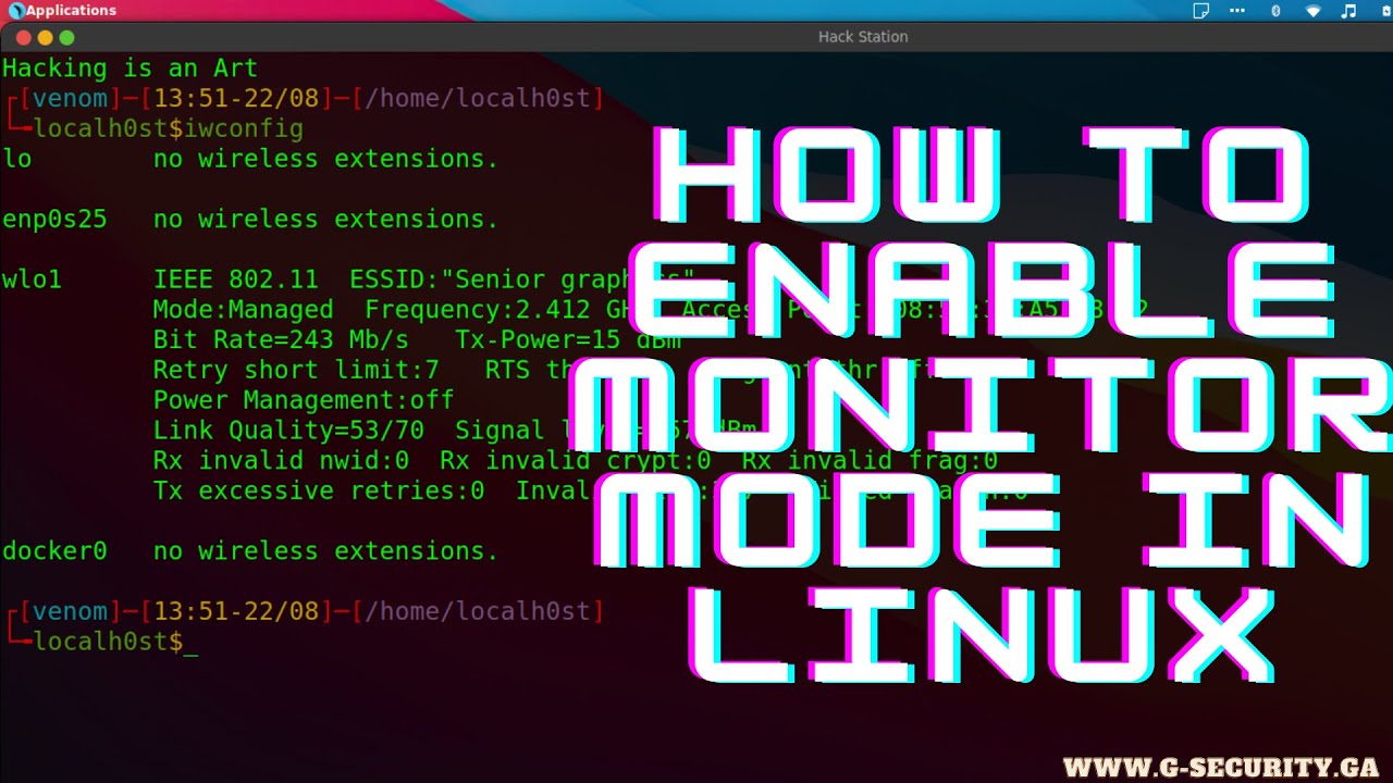 HOW TO ENABLE MONITOR MODE IN LINUX YouTube how-to-enable-monitor-mode-in-linux-youtube