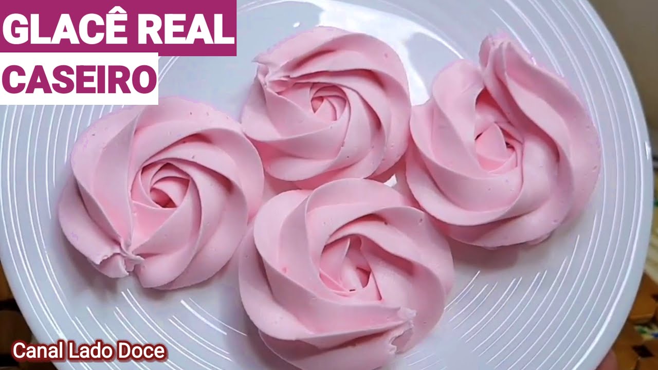 GLACÊ REAL CASEIRO 3 INGREDIENTES - NÃO DERRETE - MELHOR QUE O COMPRADO ...