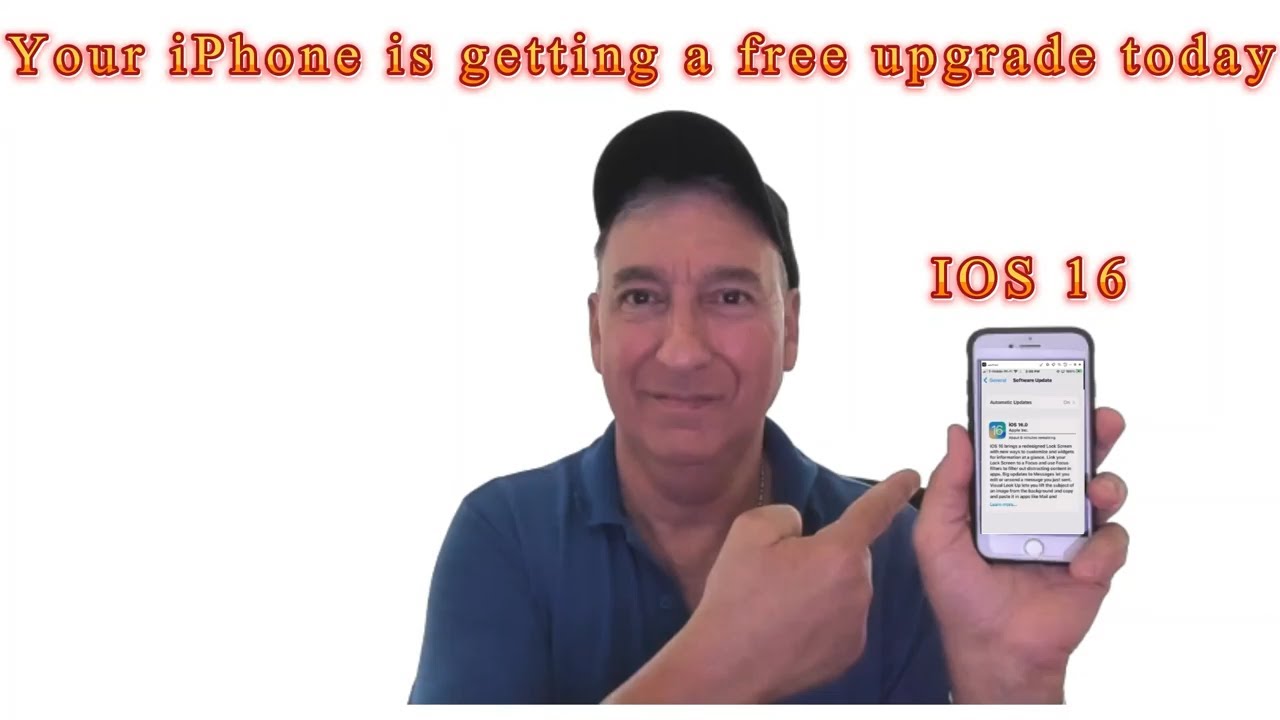 New iphone IOS 16 update 9 12 2022 - YouTube