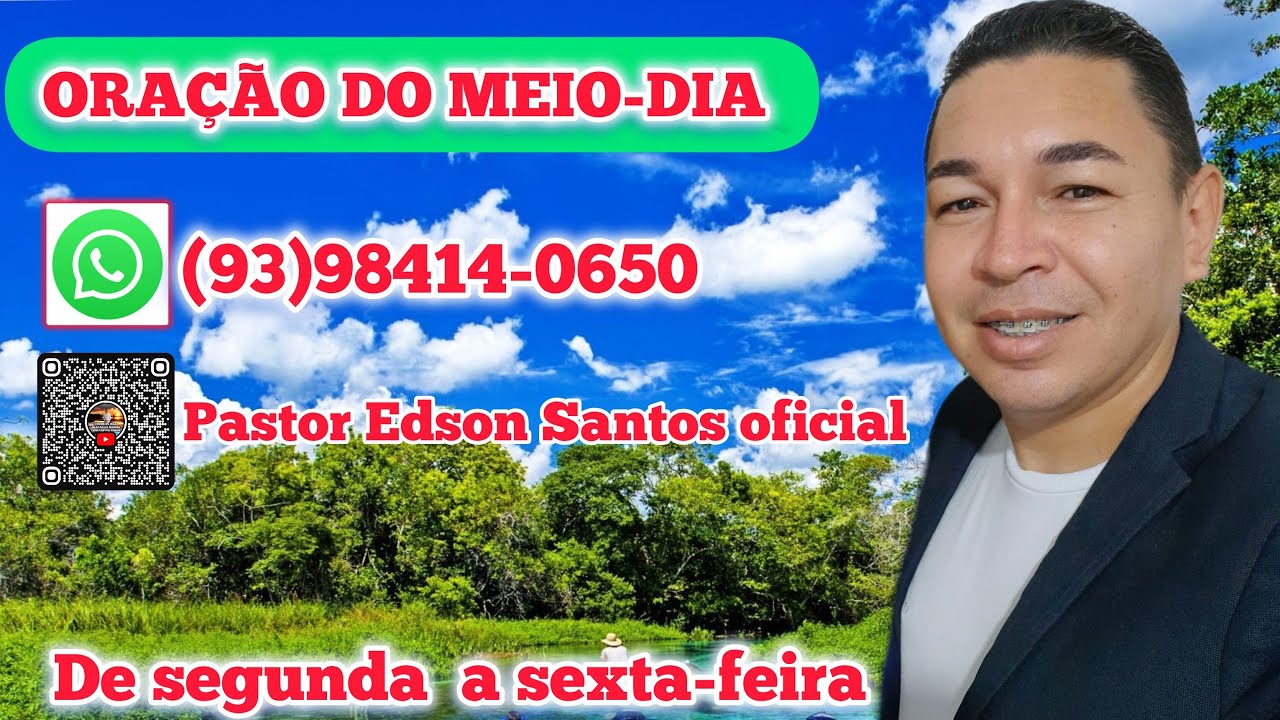 Pastor Edson Santos oficial está ao vivo! - YouTube
