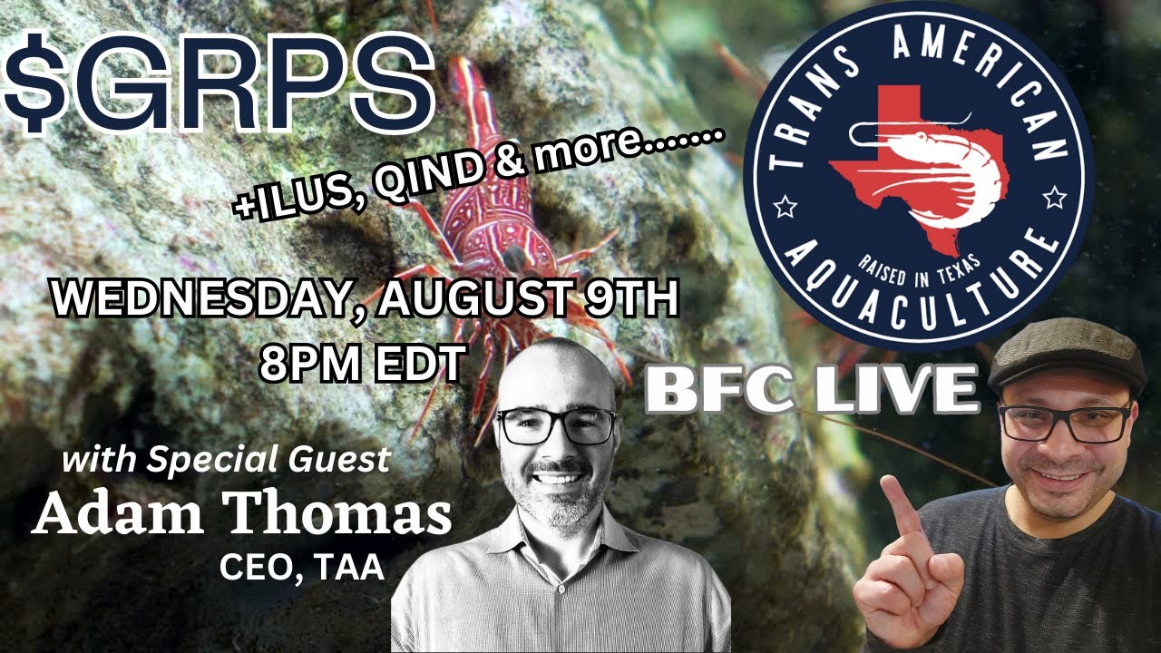 BFC LIVE w/Trans American Aqua CEO ADAM THOMAS - YouTube
