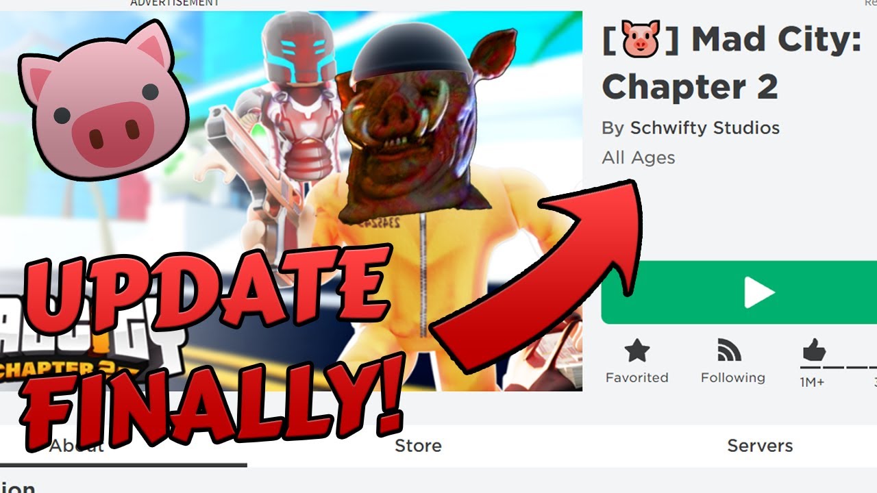 Mad City Update is HERE - Pig New Roblox Mad City Chapter 2 Event ...