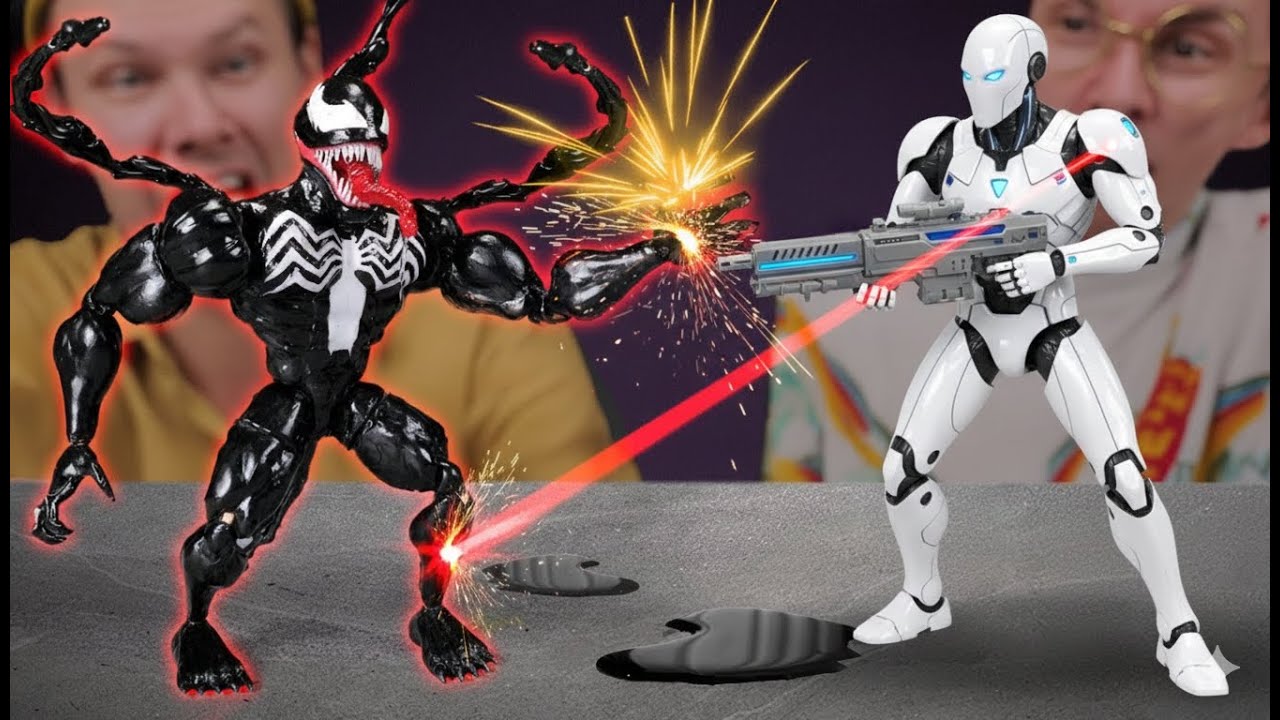 💥 Transformer VENOM VS criatura do mar VENOM – A Batalha de Monstros ...
