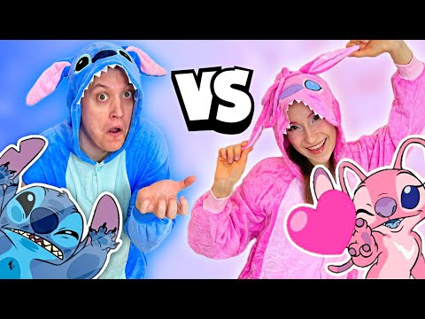 STITCH vs ANGEL!💖WALENTYNKI💖