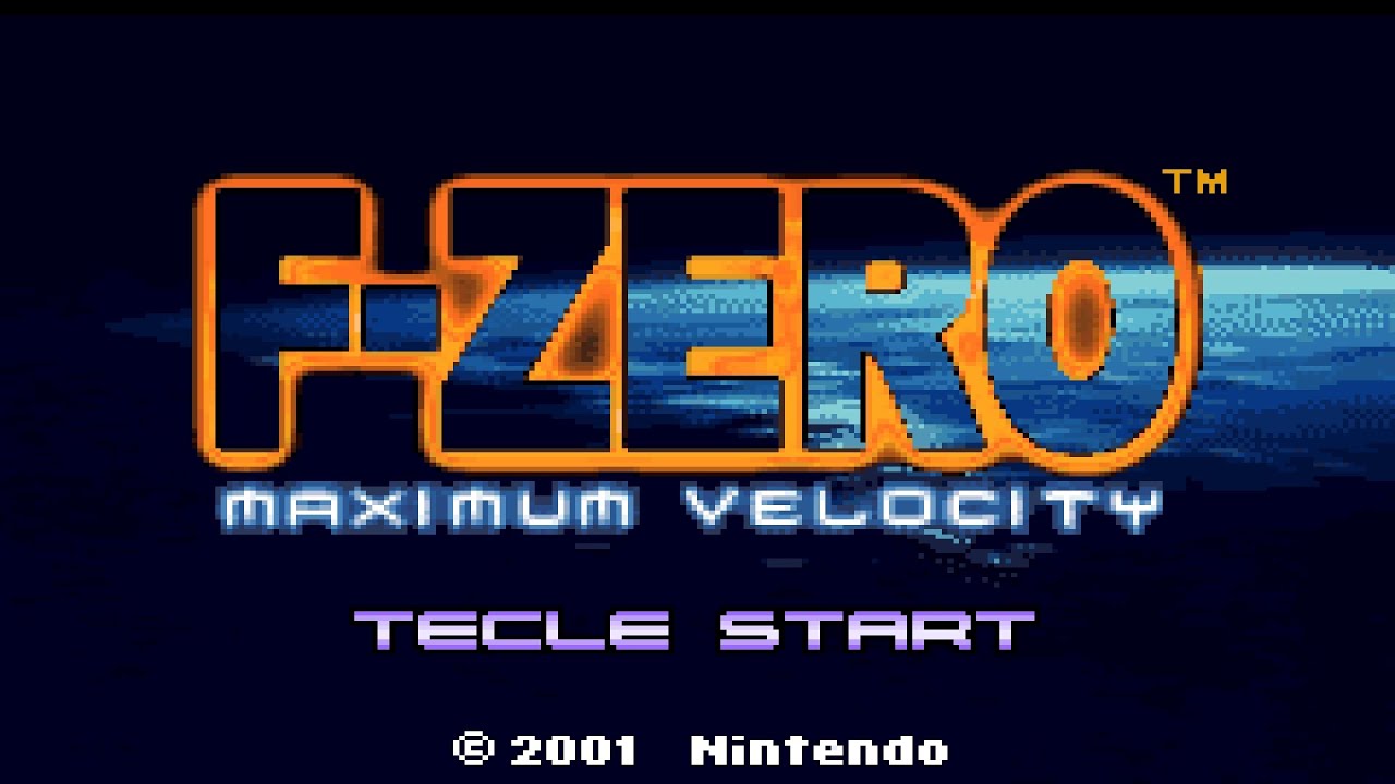 F-Zero: Maximum Velocity - Game Boy Advanced - YouTube
