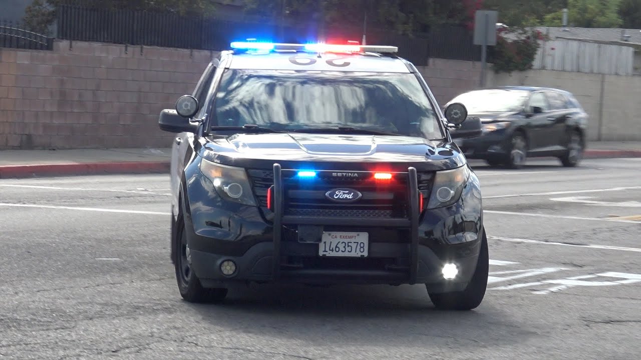 (SCC Audio) Multiple LASD Responding Code 3 to a Burglary - YouTube