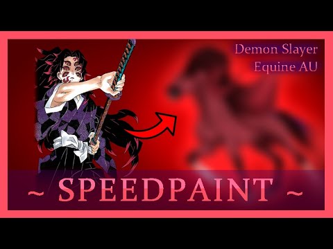 ~ "Kokushibo Reference Sheet" | Speedpaint ~ - YouTube