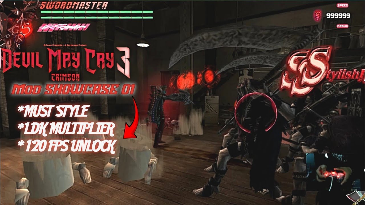 Devil May Cry 3 CRIMSON (Mod) SHOWCASE 01 LDK - YouTube