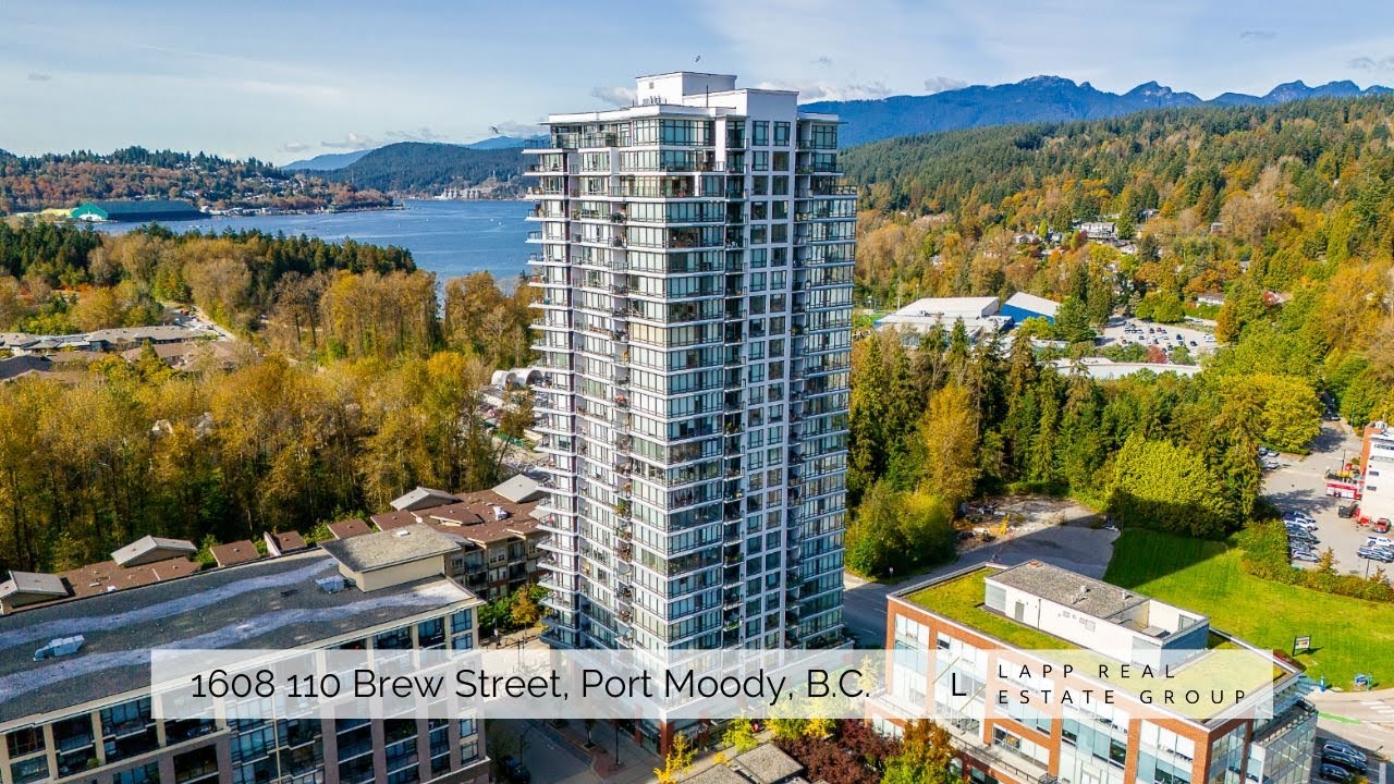 SPECTACULAR VIEWS: Suter Brook Condo in Port Moody | 1608 110 Brew ...