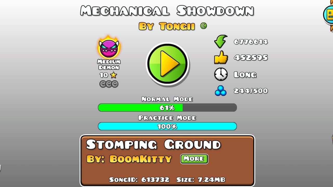 Mechanical Showdown 61% - YouTube