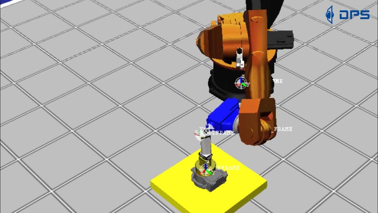 Eureka Robot NC Code Simulation mit SolidCAM - YouTube