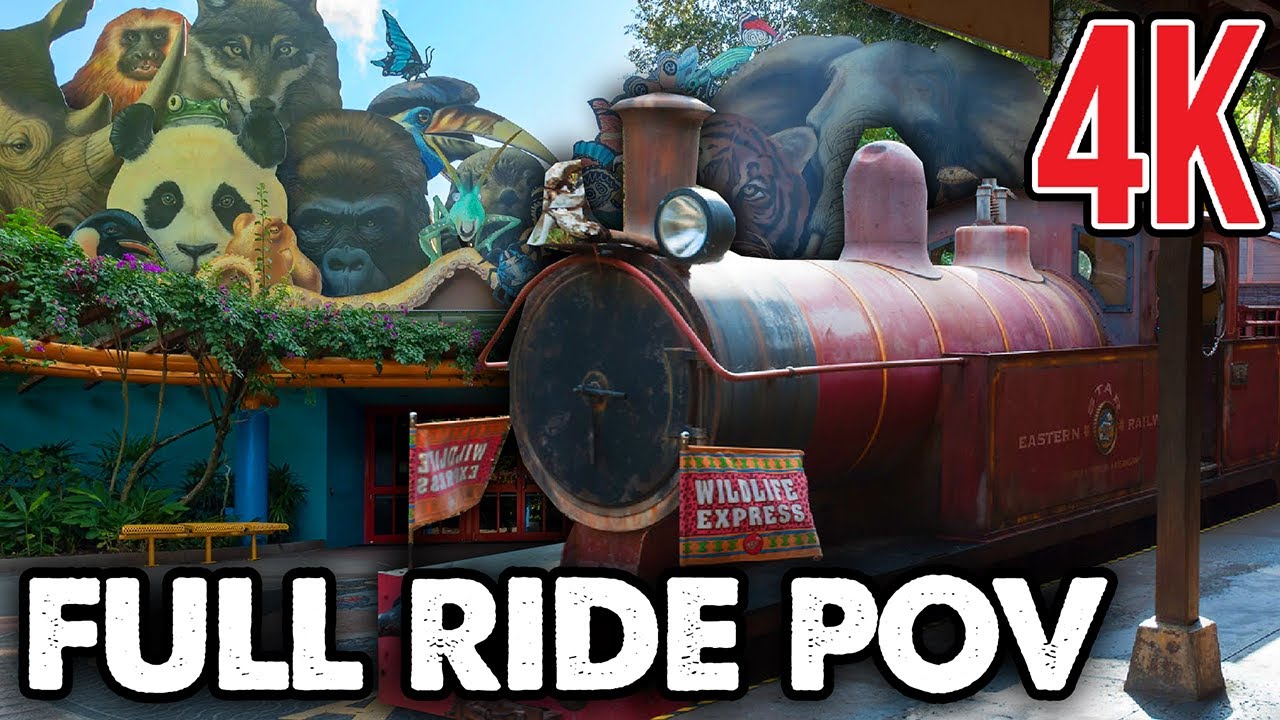 Wildlife Express Train Round Trip - 4K Train Ride POV - YouTube