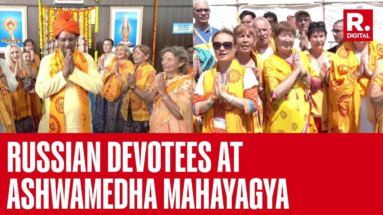 Russian Wing Of Gayatri Parivar Joins 47th Ashwamedha Mahayagya In ...