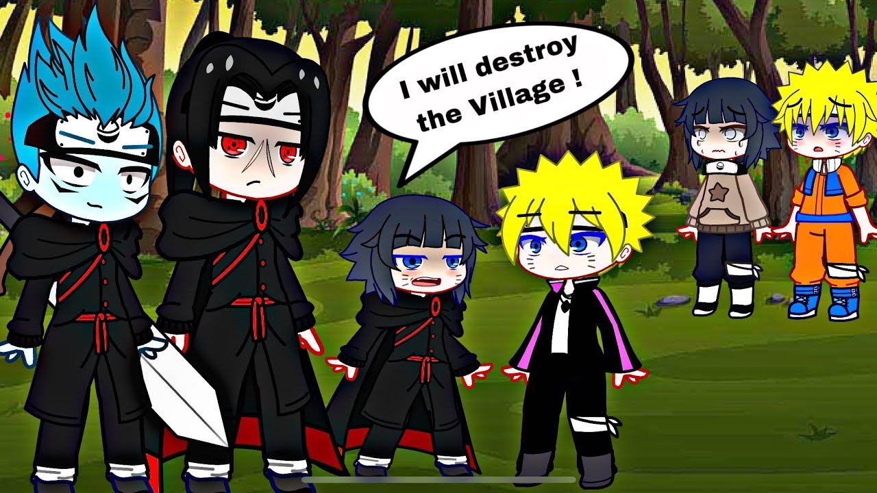 If Naruto Kids join Akatsuki || Part 2 || Gacha club movie - YouTube
