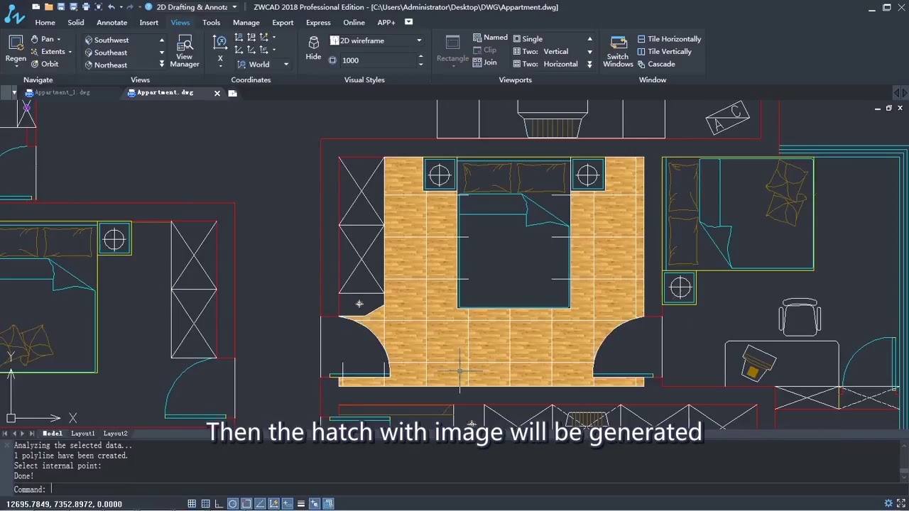 Super Hatch How to hatch a drawing area with blocks, Xref and images in ...