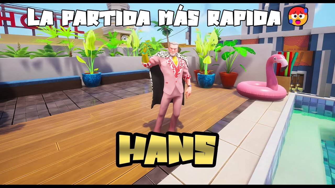 LA PARTIDA MÁS RAPIDA QUE HE JUGADO 🥵 - Hans - Deceive Inc - YouTube