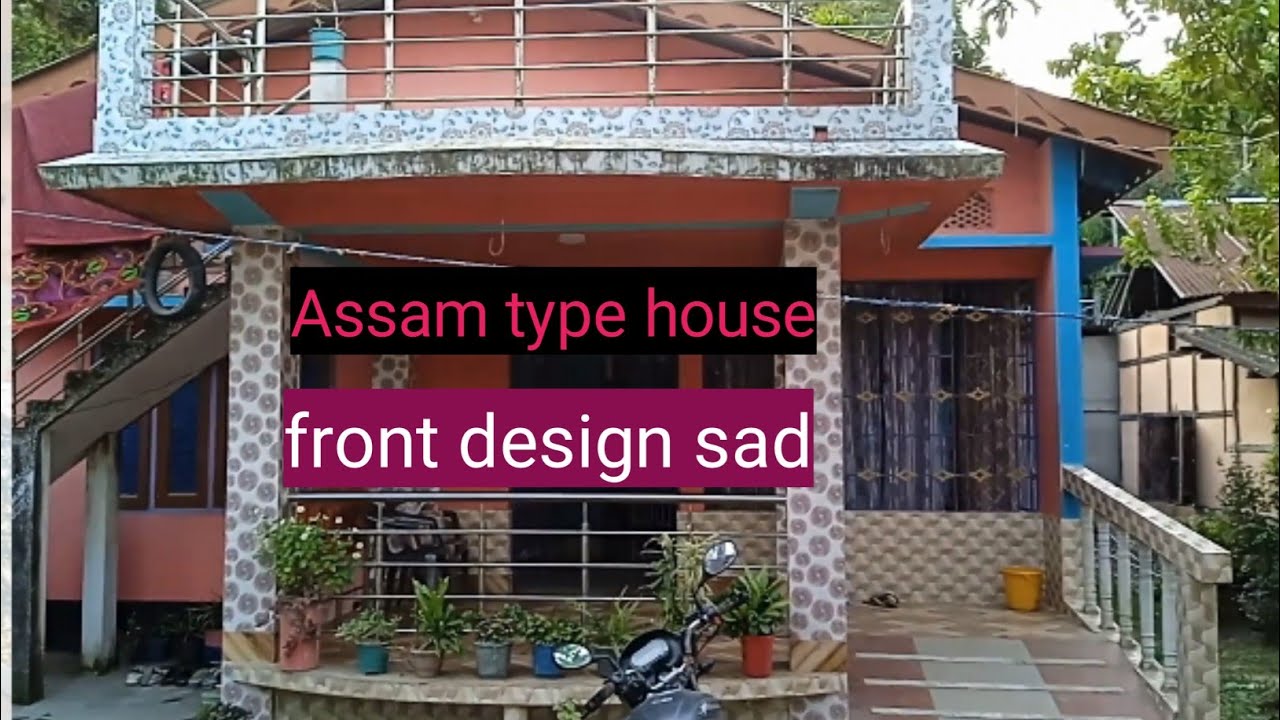 Assam type house#front design# assamese video//22 November 2024 - YouTube