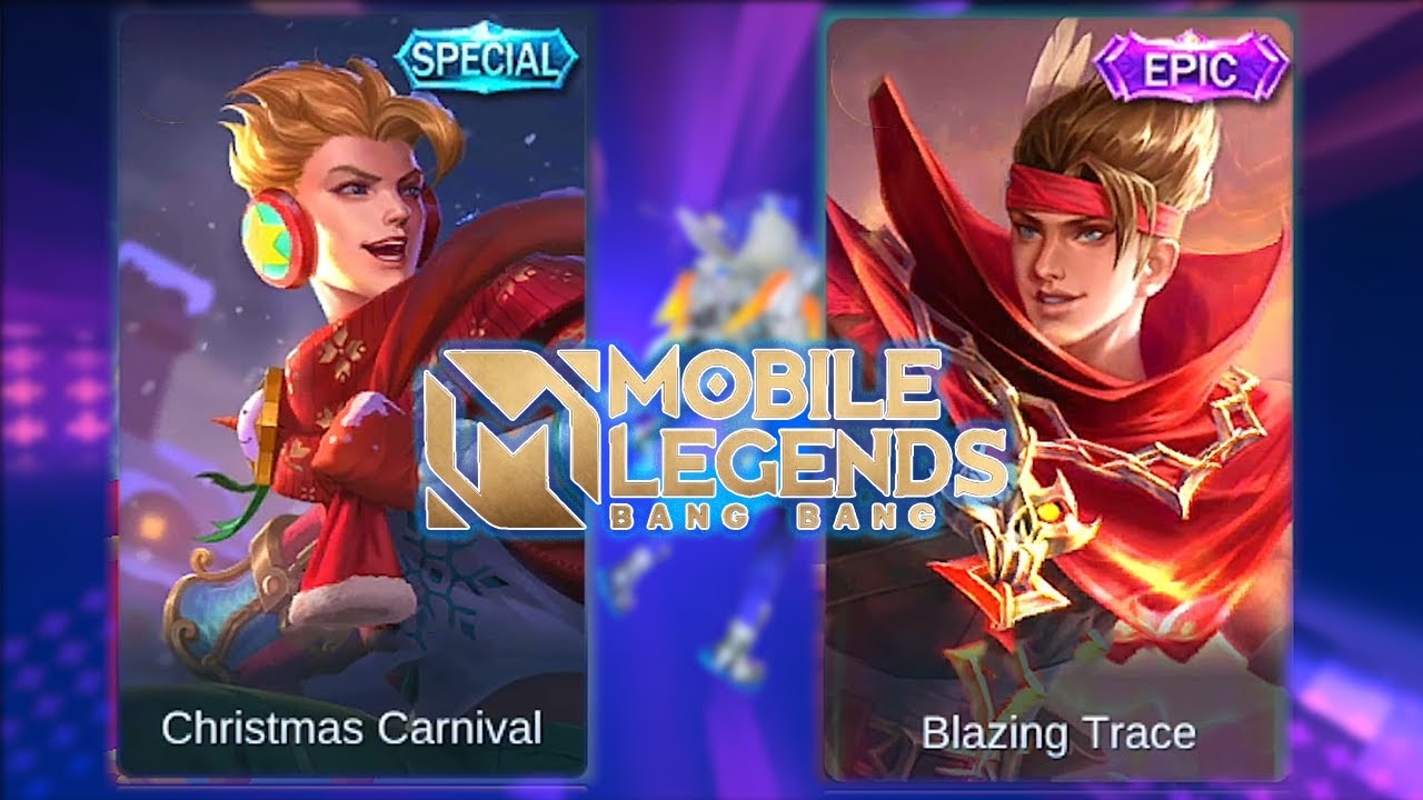 Claude Blazing Trace Skin VS Christmas Carnival Skin | Mobile Legends ...