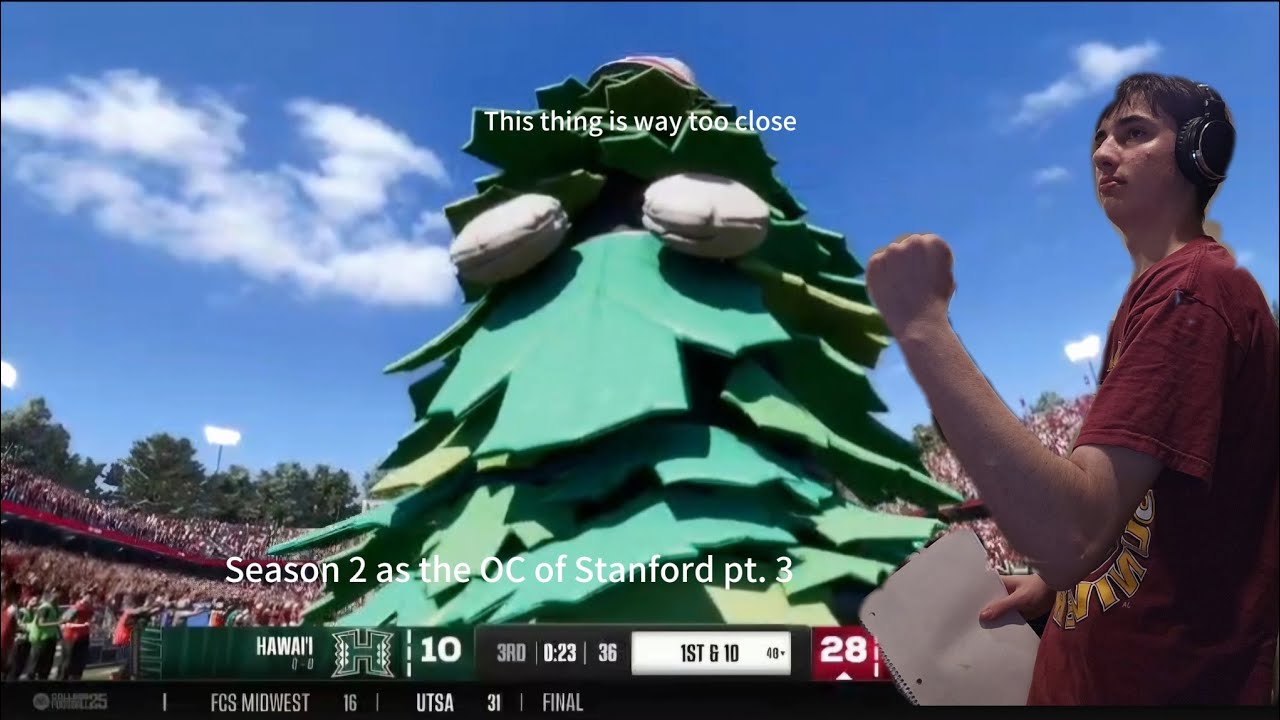 College Football 25, OC of Stanford Episode 3, 2nd season!!! - YouTube