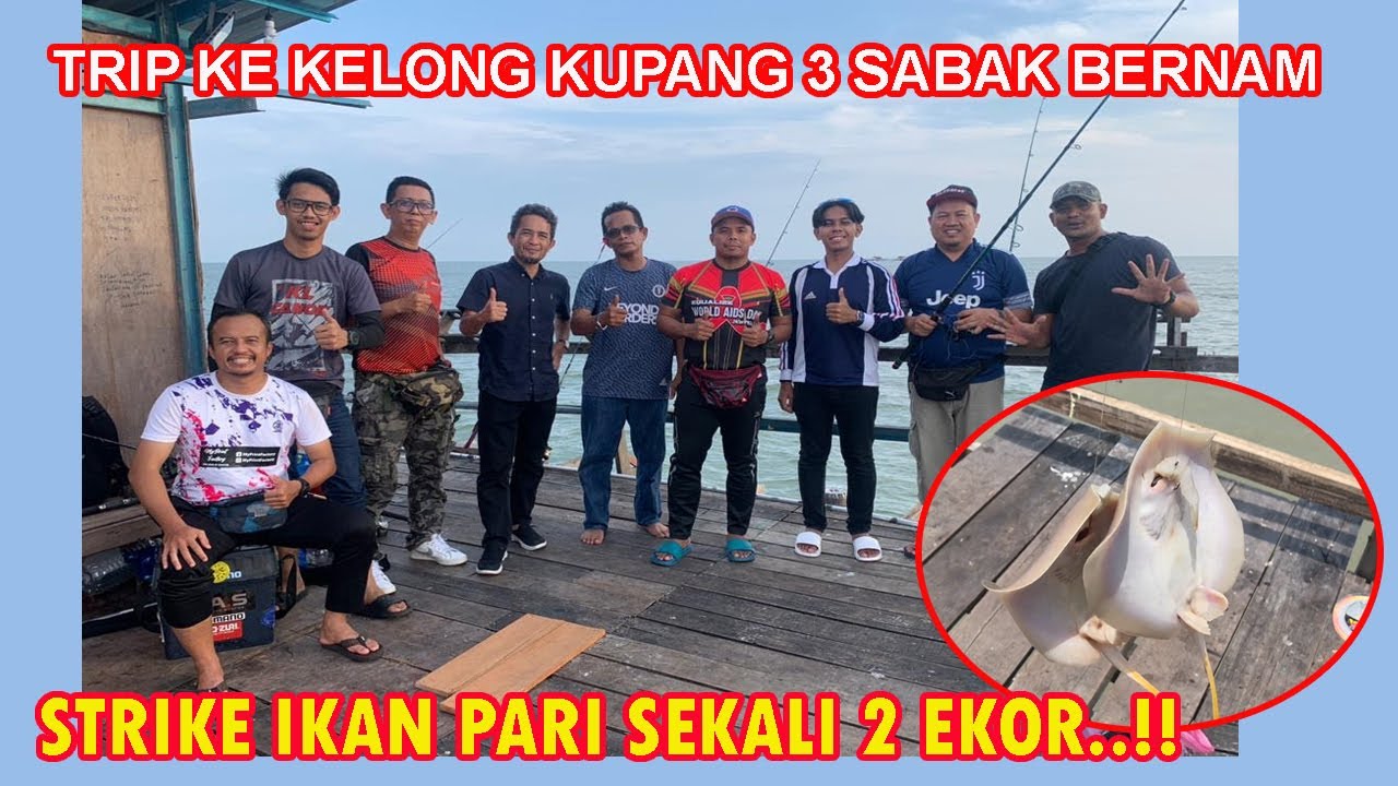 TRIP KE KELONG KUPANG 3 SABAK BERNAM | 1ST TIME AKU MANCING KELONG ...