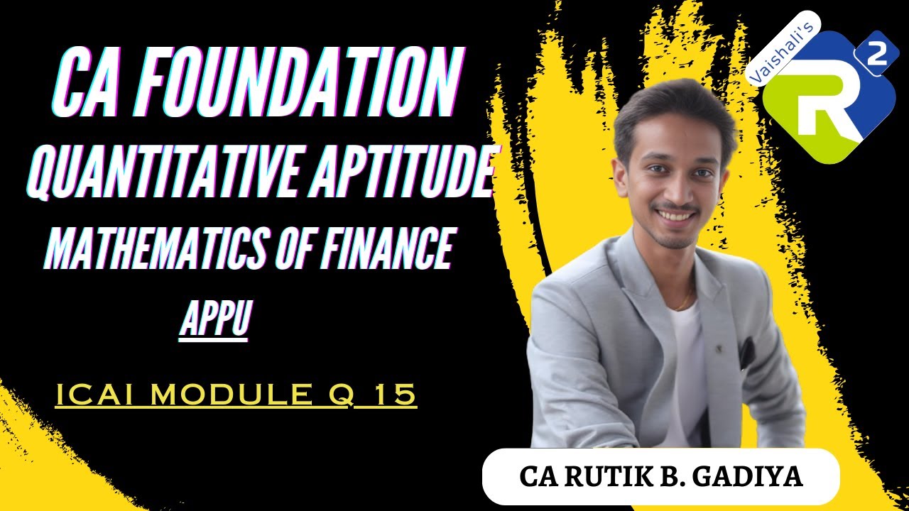 APPU RETIRES AT AGE OF | ICAI MODULE CHAP 4 ADDITIONAL Q15|CA ...