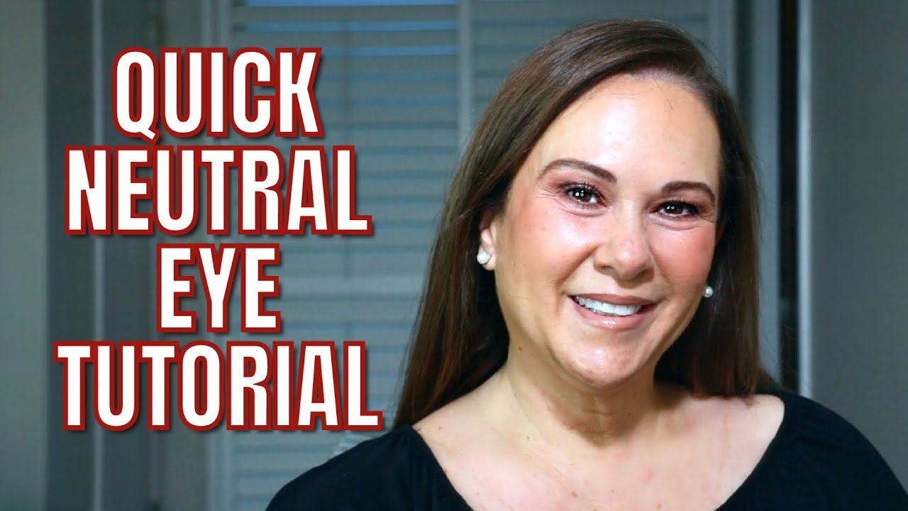QUICK NEUTRAL EYE TUTORIAL - YouTube