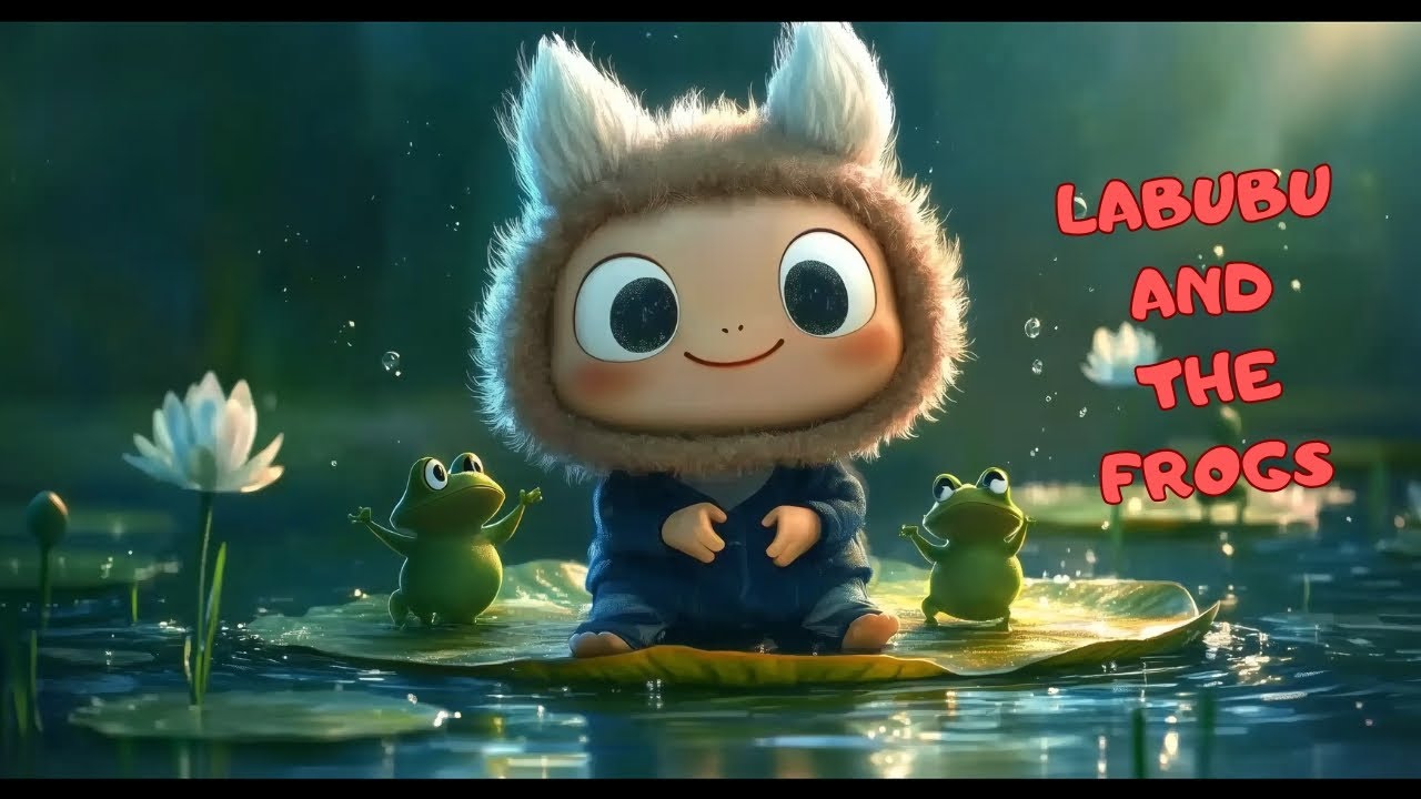 Labubu and the Frogs | Labubu loves the Frogs | Labubu For Children ...