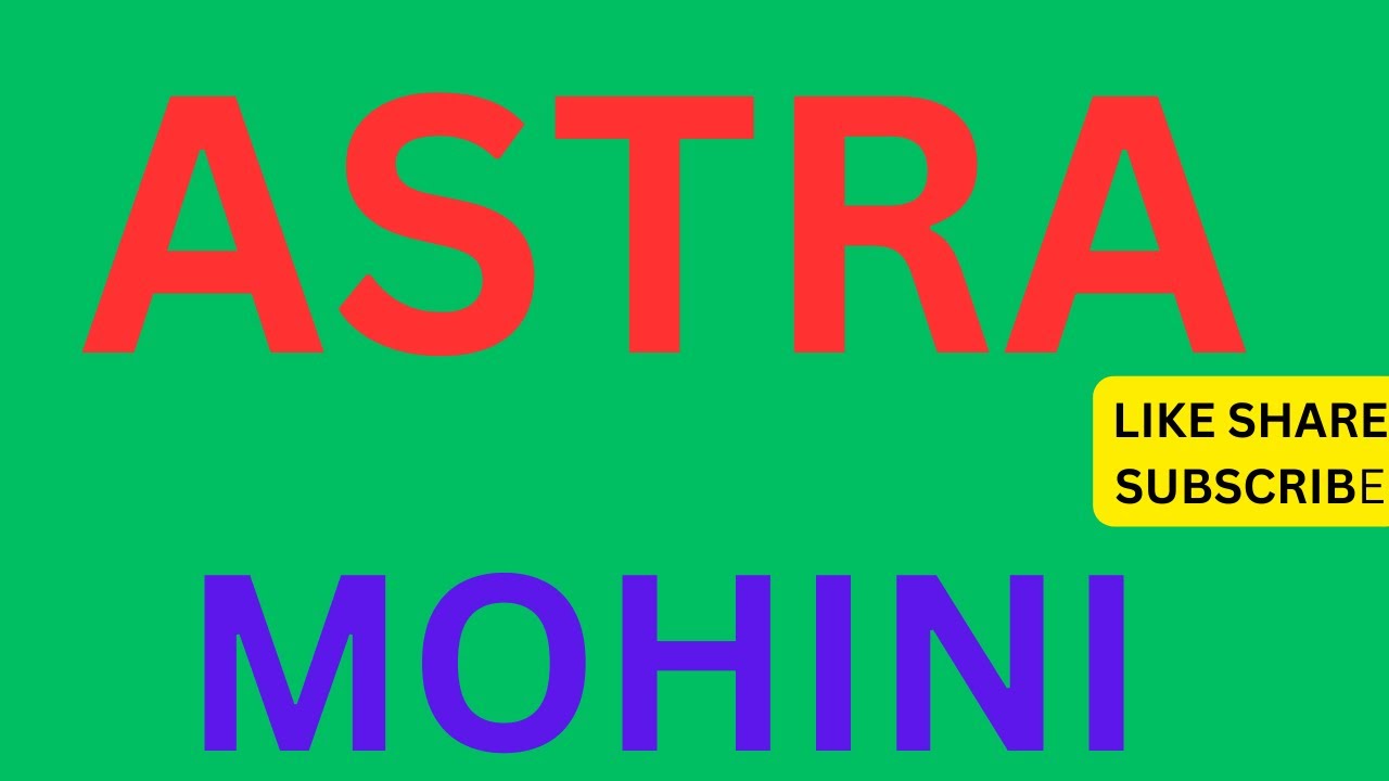 Astra- Mohini Astra-Avatarra of Vishnu Dispel any form of maya or ...