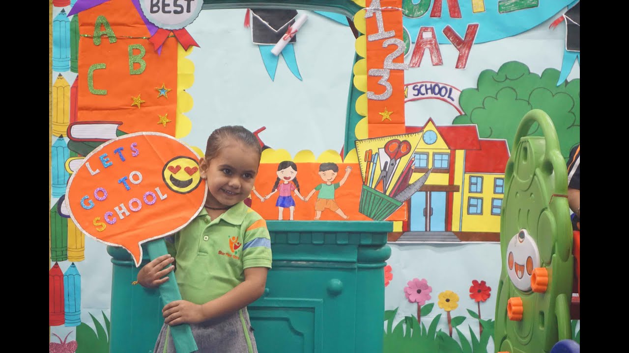 SCHOOL CHALE HUM | FIRST DAY SCHOOL | STAR PLAY SCHOOL - YouTube